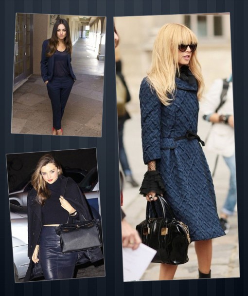 Trendy Tuesday: Wearing Black & Navy Is The New "Do"